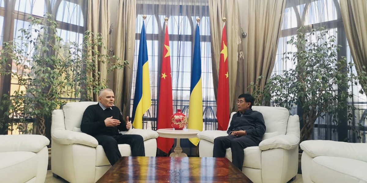 The head of the Center for Chinese-Ukrainian Cooperation met with China ...